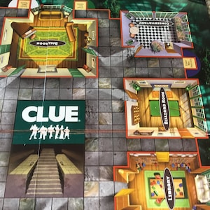 Clue / Game Board ONLY - Etsy