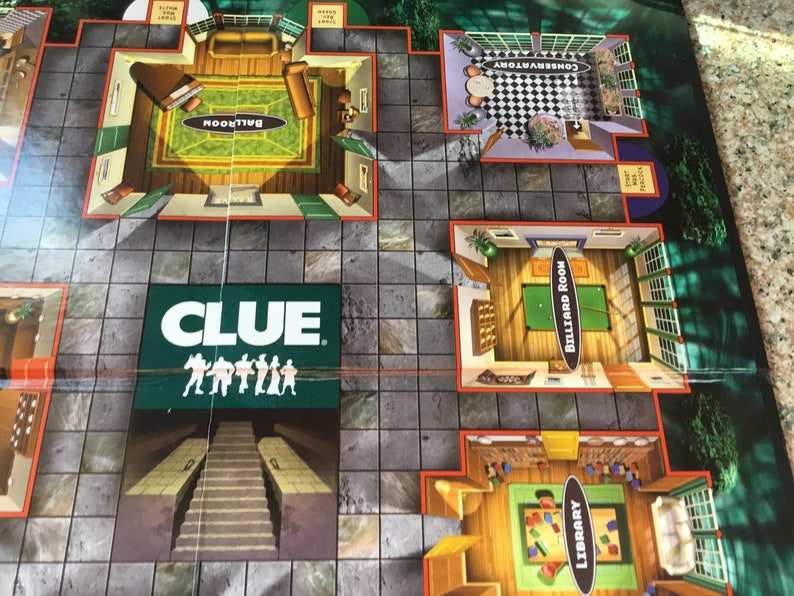 Clue / Game Board ONLY - Etsy