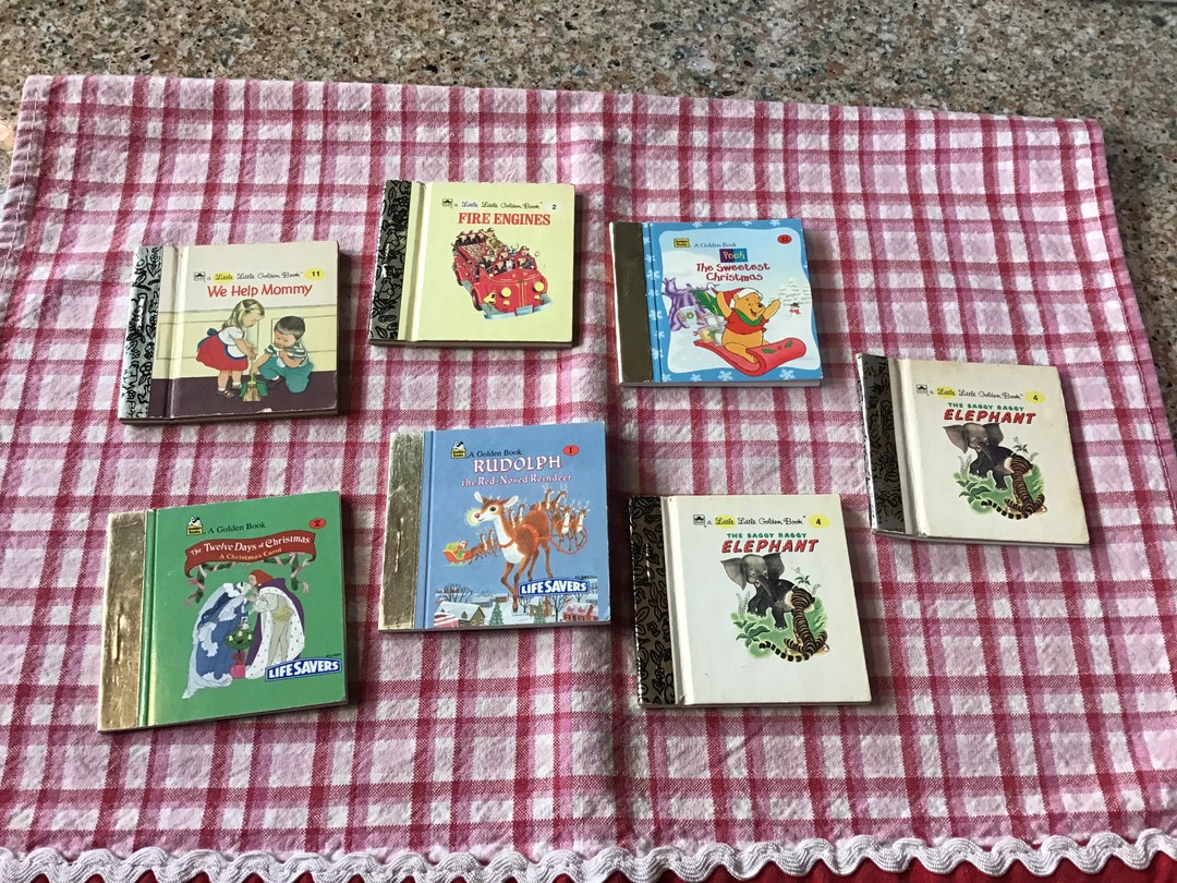 Mini Golden Books - Etsy