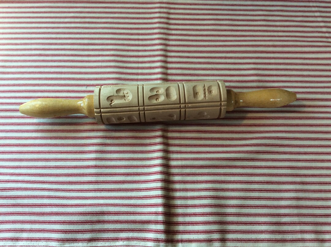 Embossed Rolling Pin - Etsy