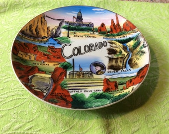 Colorado Collectors Plate - Etsy
