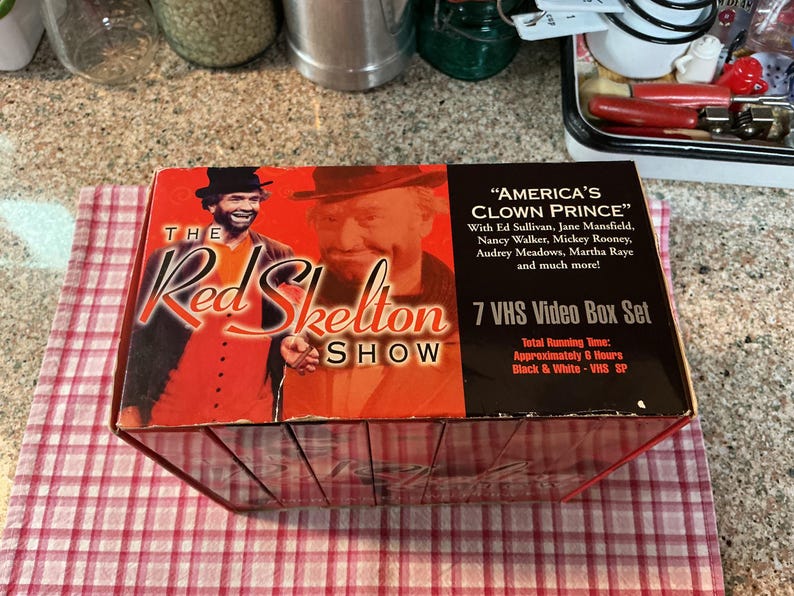Red Skeleton 7 VHS Box Set - Etsy
