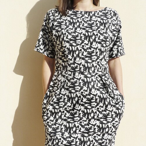 Basel Dress PDF Sewing Pattern - Etsy Australia