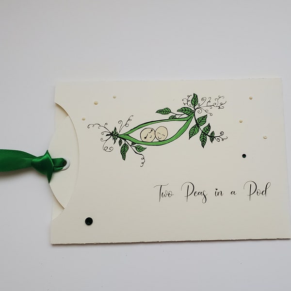 Two Peas in a Pod Invitation - Etsy