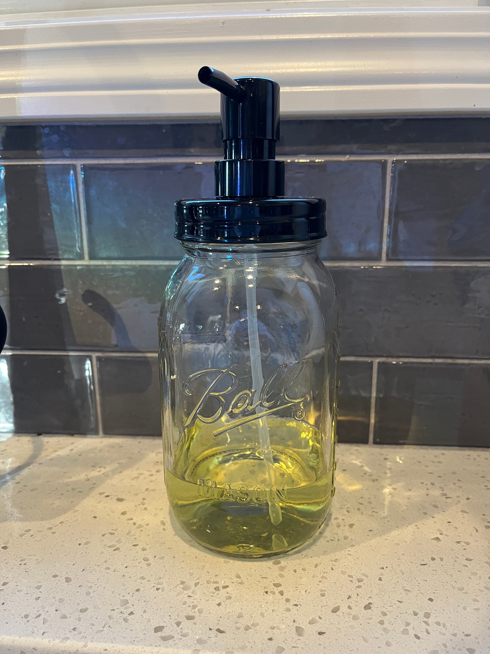 Mason Jar Soap Dispenser/rustic Soap Dispenser/dish Soap Dispenser - Etsy