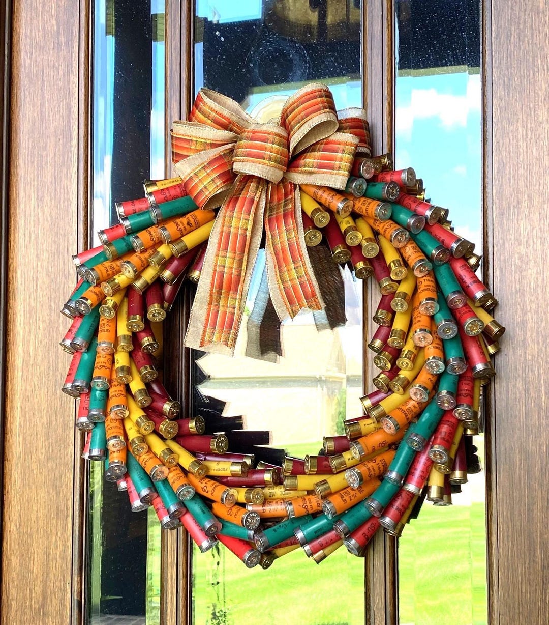 Autumn Recycled SG Shell Wreath - Etsy