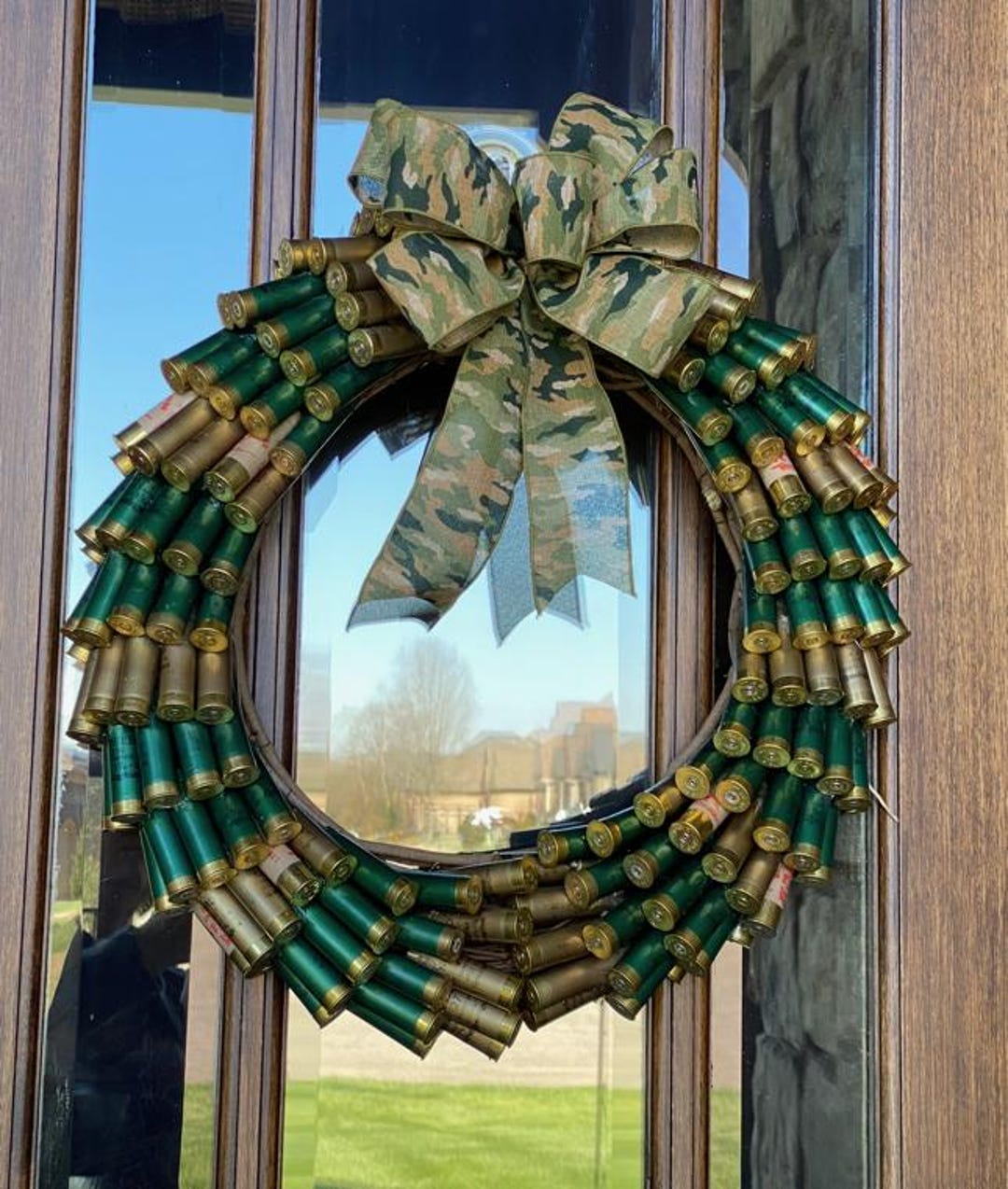Camouflage Recycled Shotgun Shell Wreath - Etsy