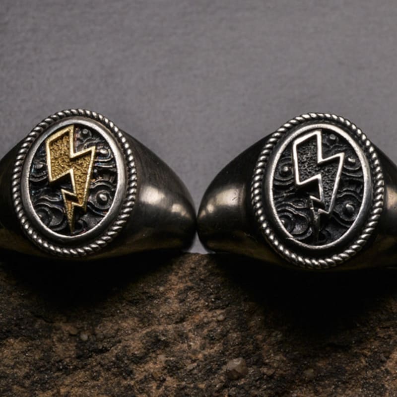 Lightning Ring - Etsy