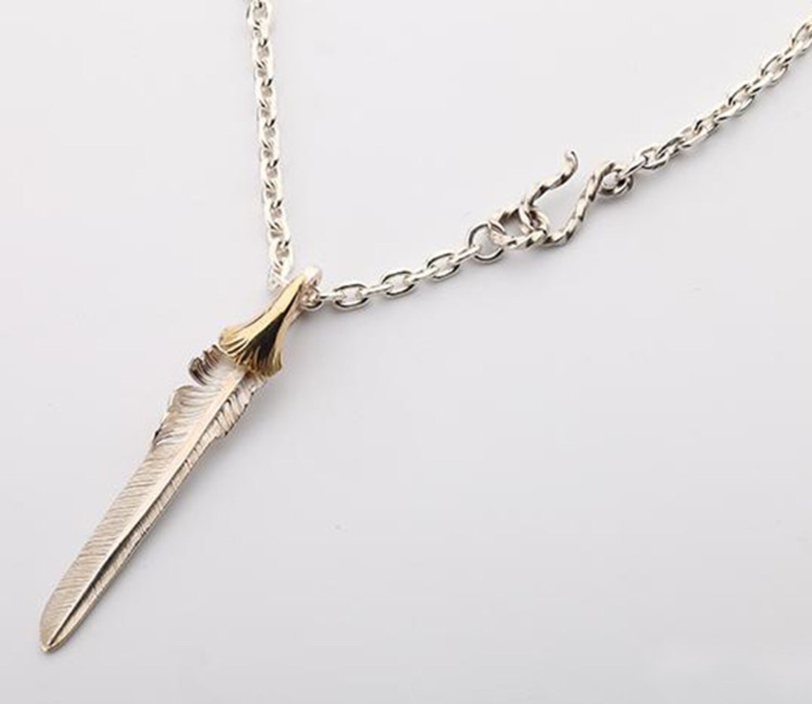 925 Silver Chain Necklace Plain Silver Chain Simple Silver - Etsy