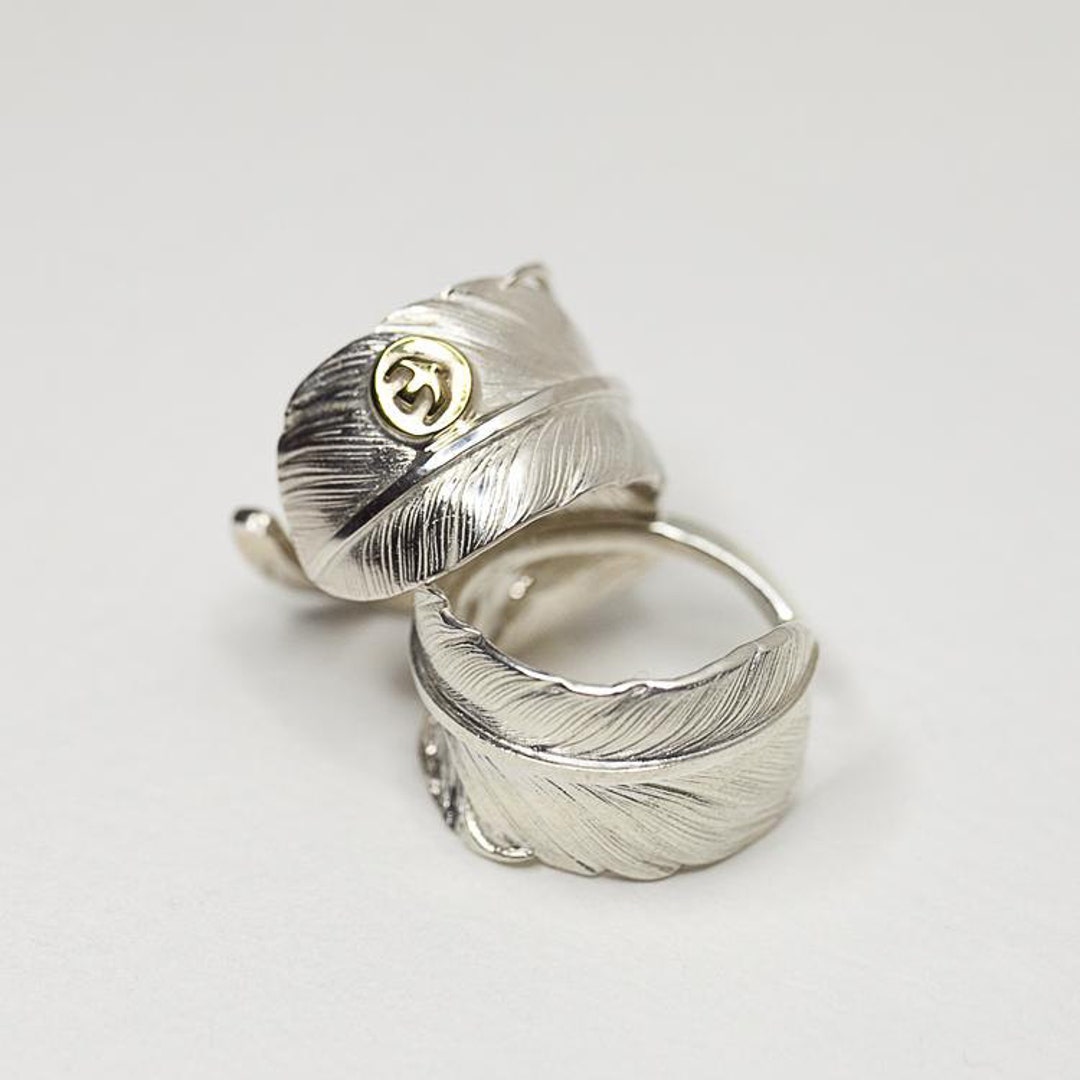 Silver Feather Ring Feather Wrap Ring Native American - Etsy