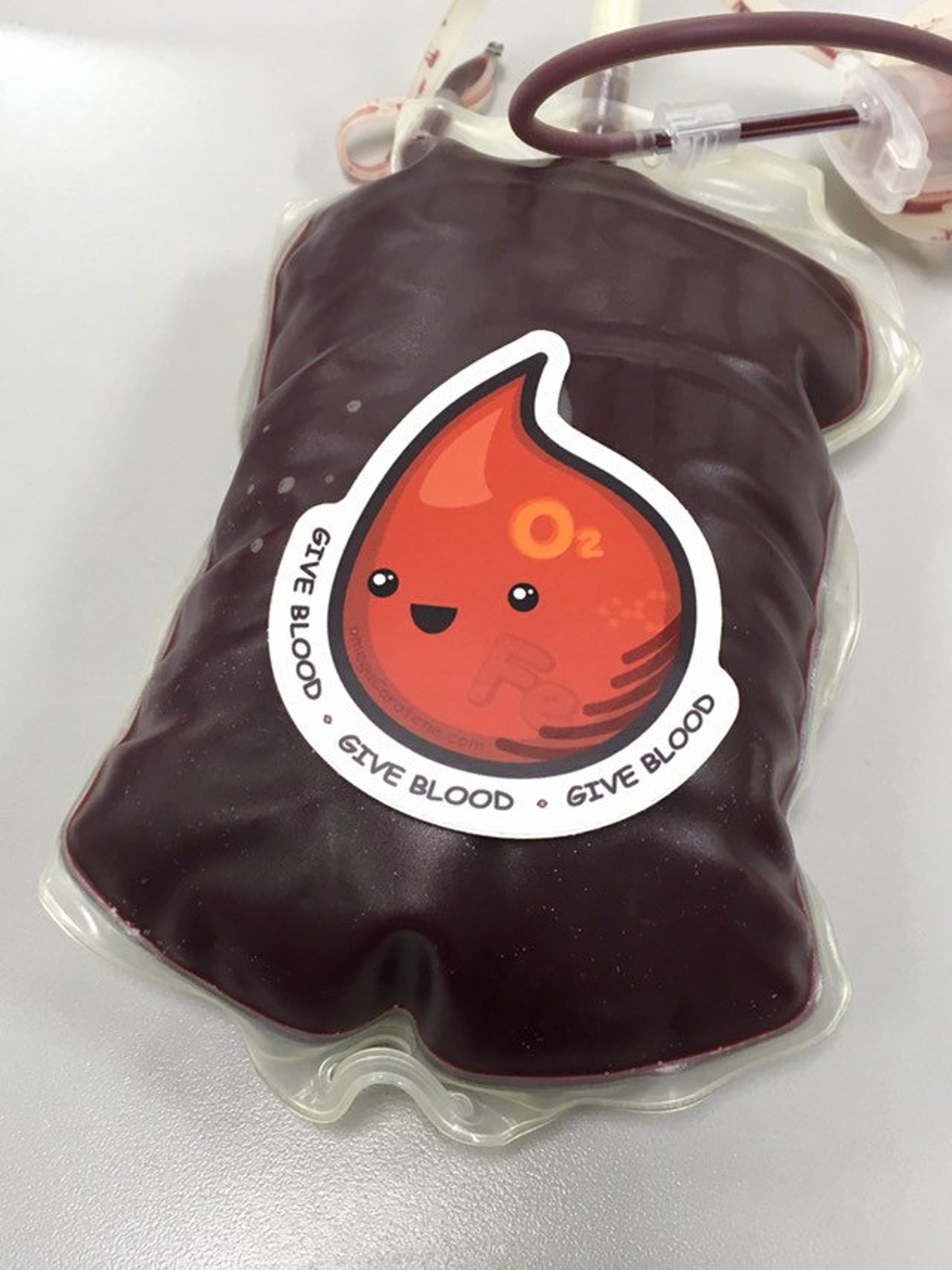 Cute Blooddrop Vinyl Sticker/decal 3 Blood - Etsy