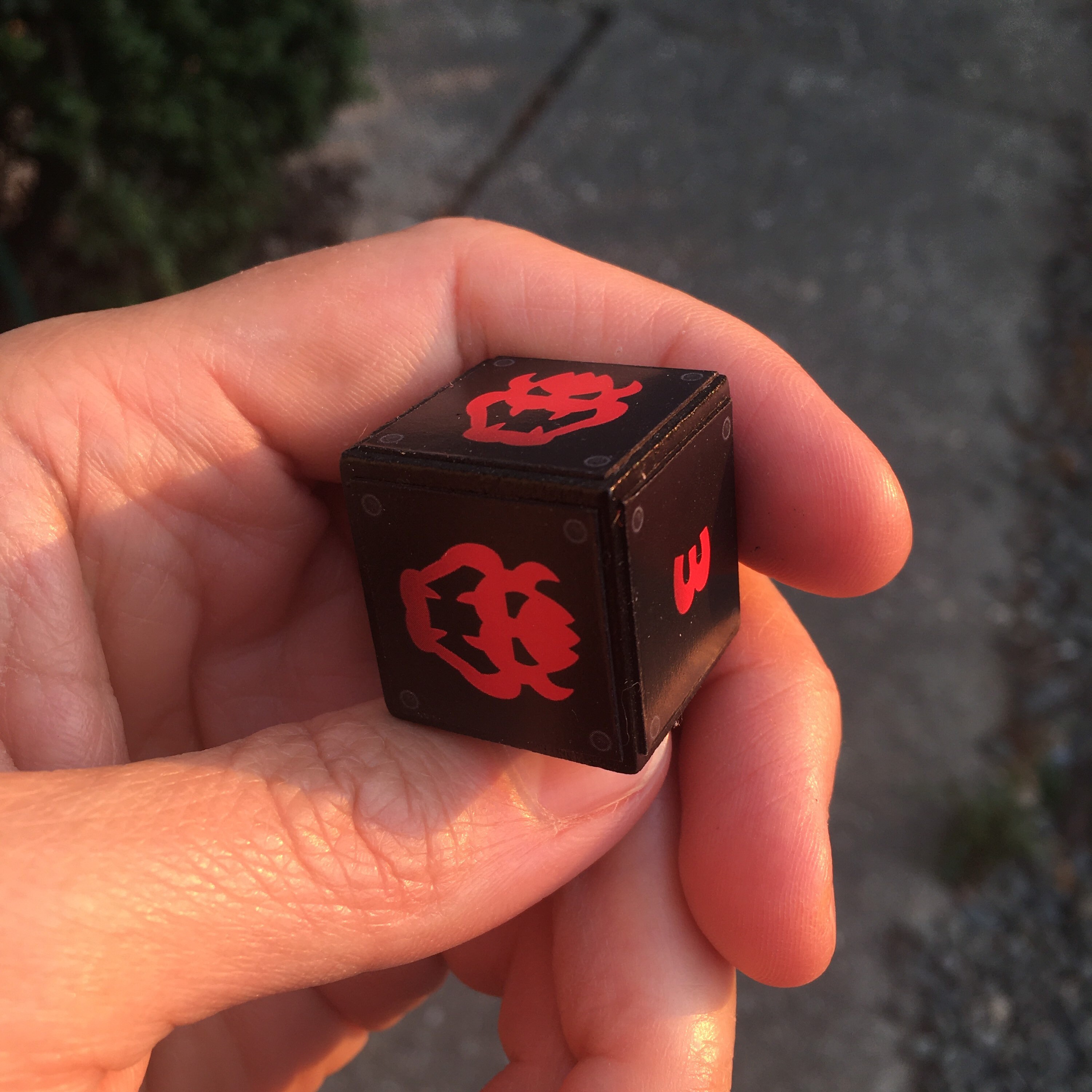 Custom Video Game-themed Dice Oversized Handmade Wooden Dice, Set of ...