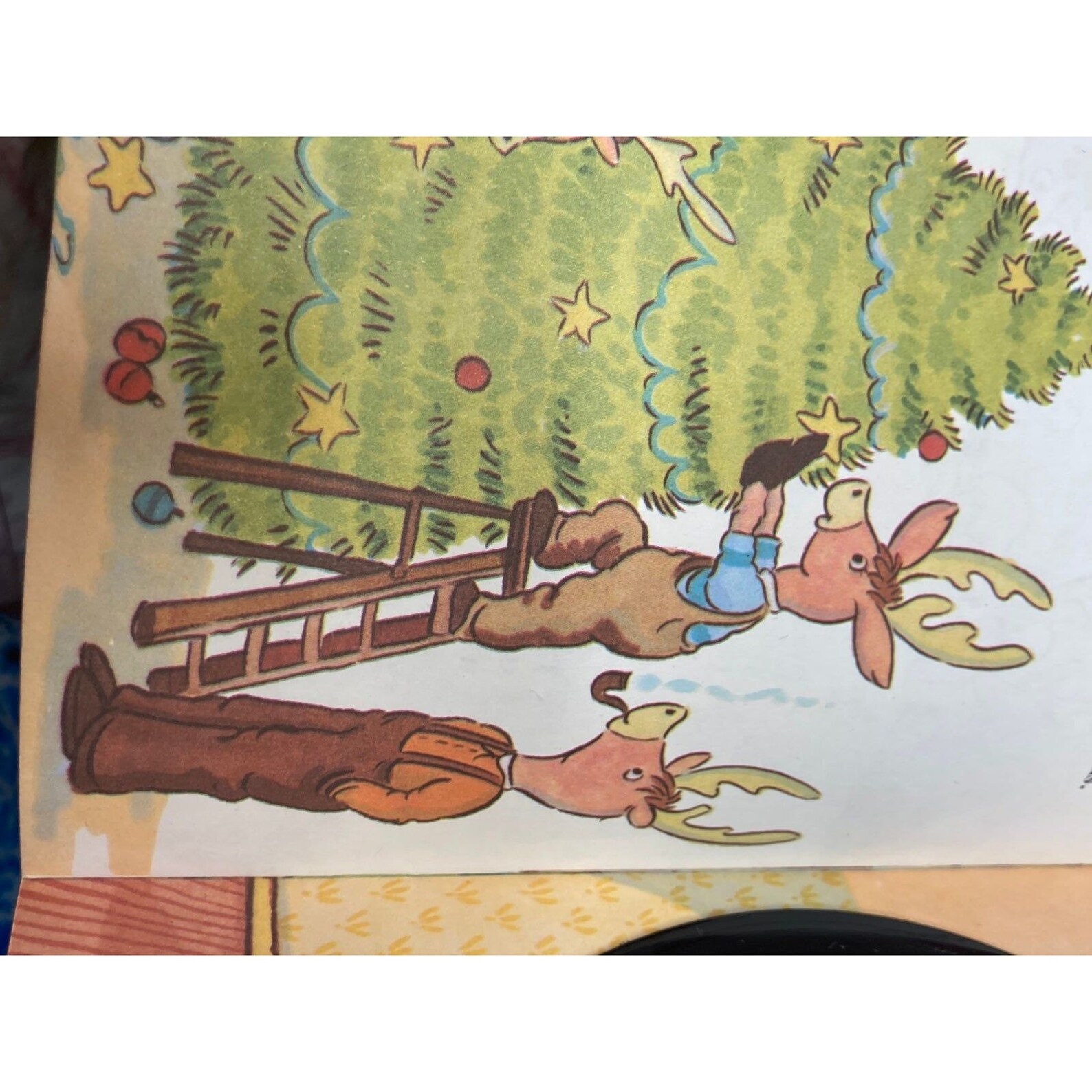 Richard the Sharp Eared Reindeer Book and Record Set Vintage 1997 - Etsy