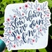 Slow Down Sticker | Billy Joel Vienna Lyrics Stickers | Song Lyrics ...