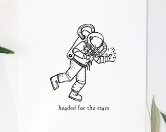Nasa Birthday Cards - Etsy
