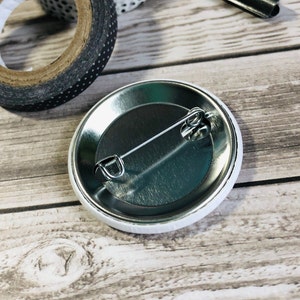 Love More Button Pin | Quote Floral Art Flowers Calligraphy ...