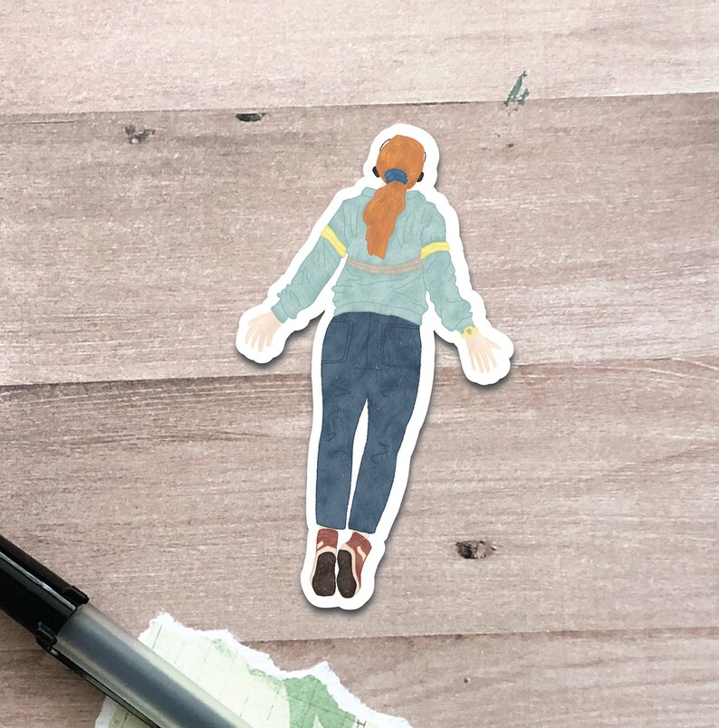 Max Mayfield Sticker Kate Bush Lyrics Running up That Hill - Etsy