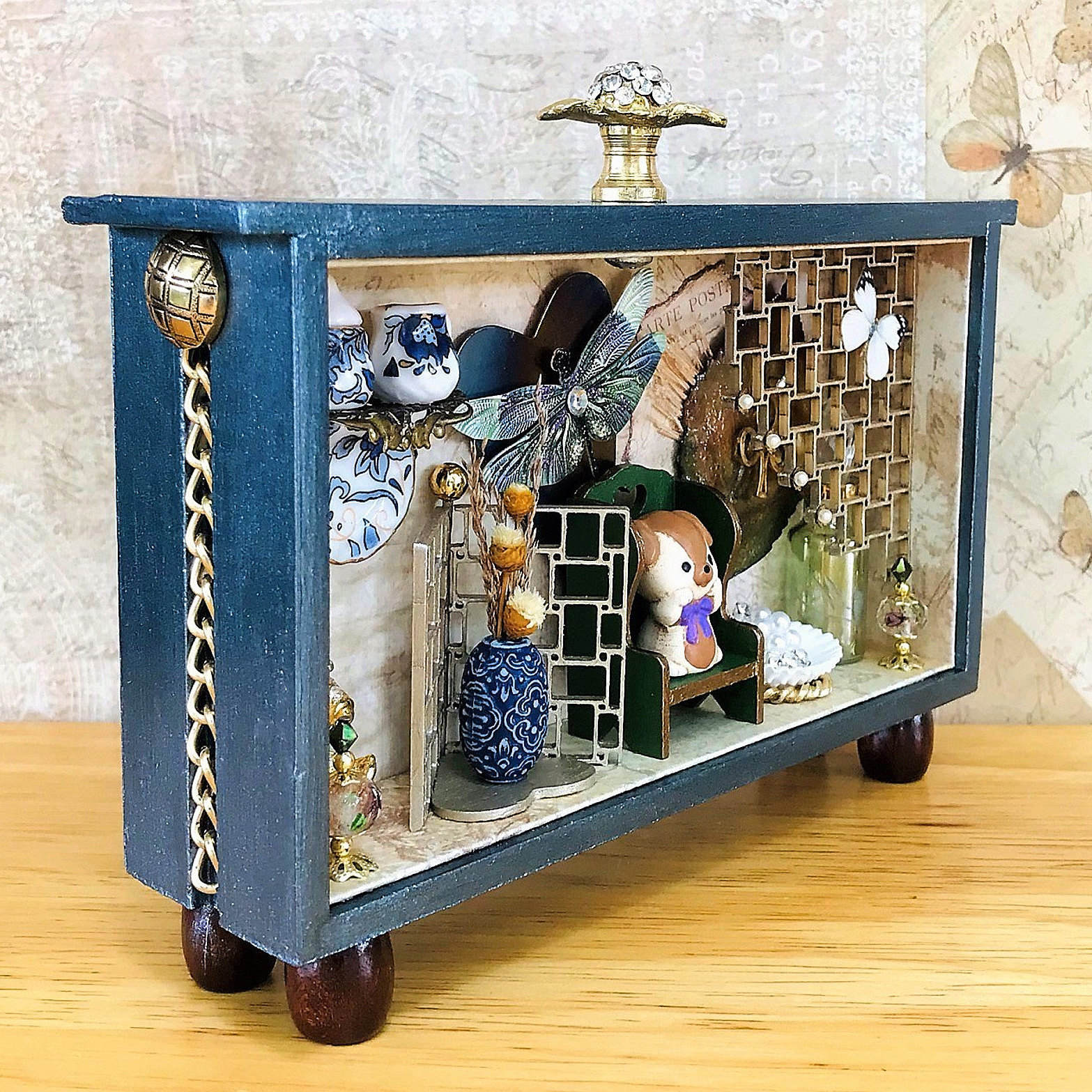 SHADOW BOX Art Assemblage Art Mixed Media Art Art Home - Etsy