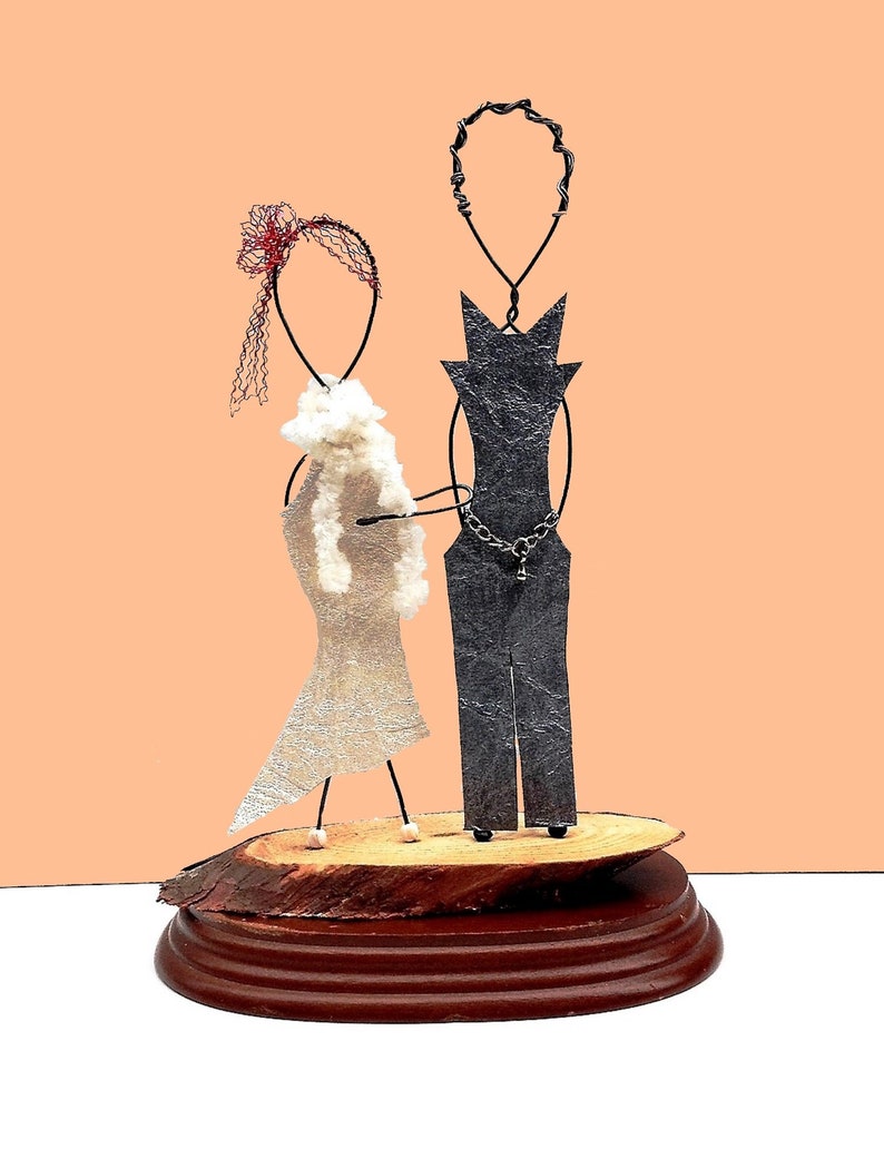 WIRE FIGURES Wire sculpture Fil de fer Wire people | Etsy
