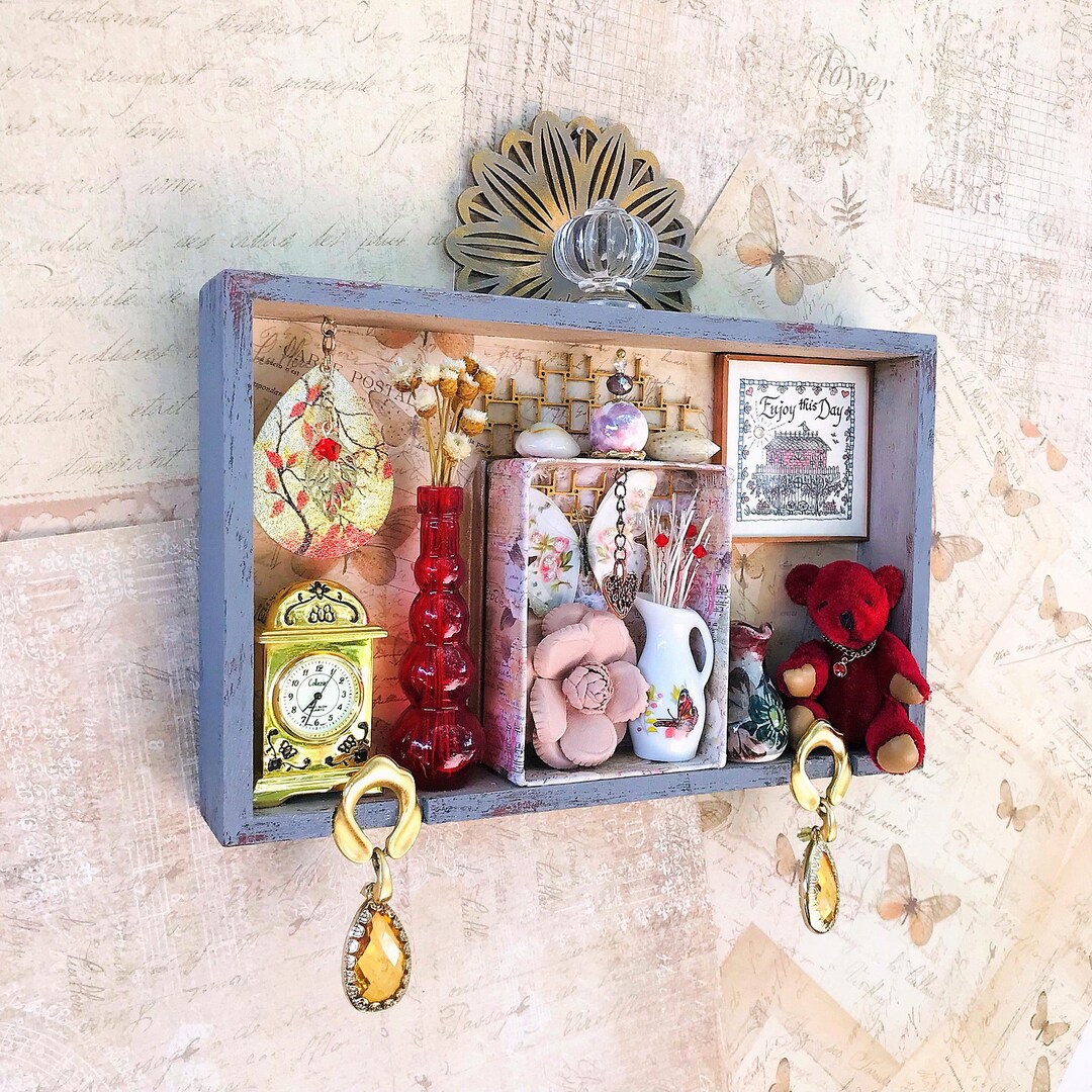 SHADOW BOX Art, Assemblage Art Box, Mixed Media Art, Art Home Décor ...