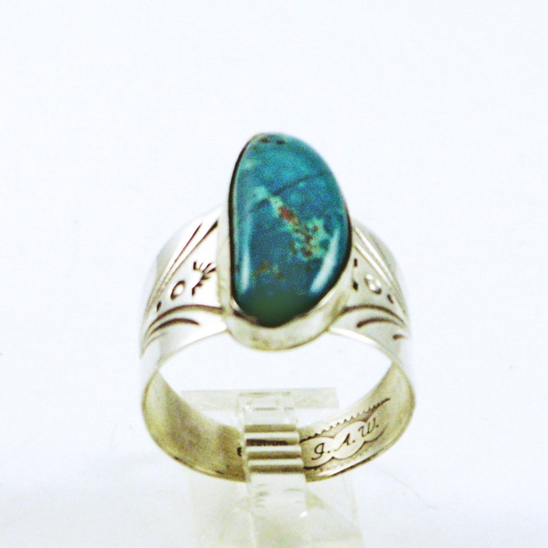 Large Turquoise Ring - Etsy