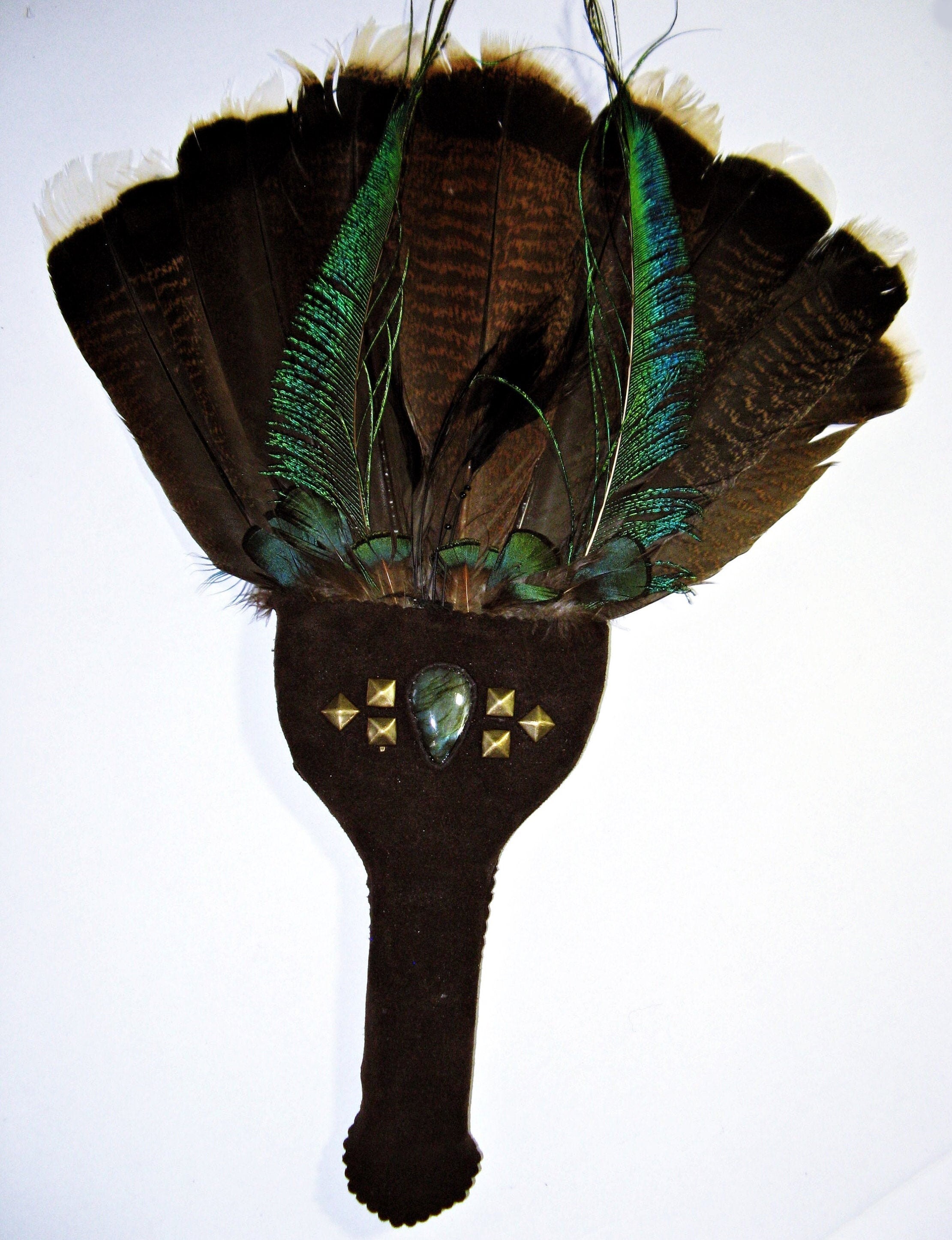 Prayer Feather Fan Healing Prayer Tool Natural Feathers - Etsy
