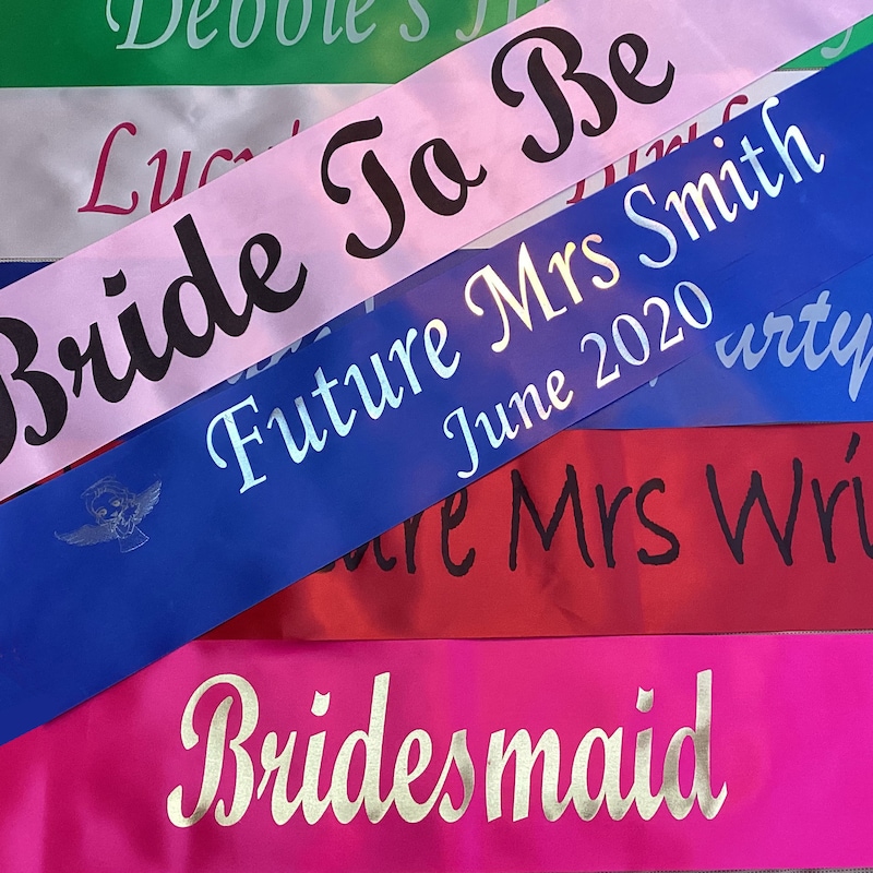 Hen Party Sashes - Etsy