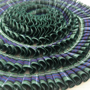 Pleated Rainbow Ribbon 25mm Wide. Quality Box Pleated Ribbon. Perfect ...