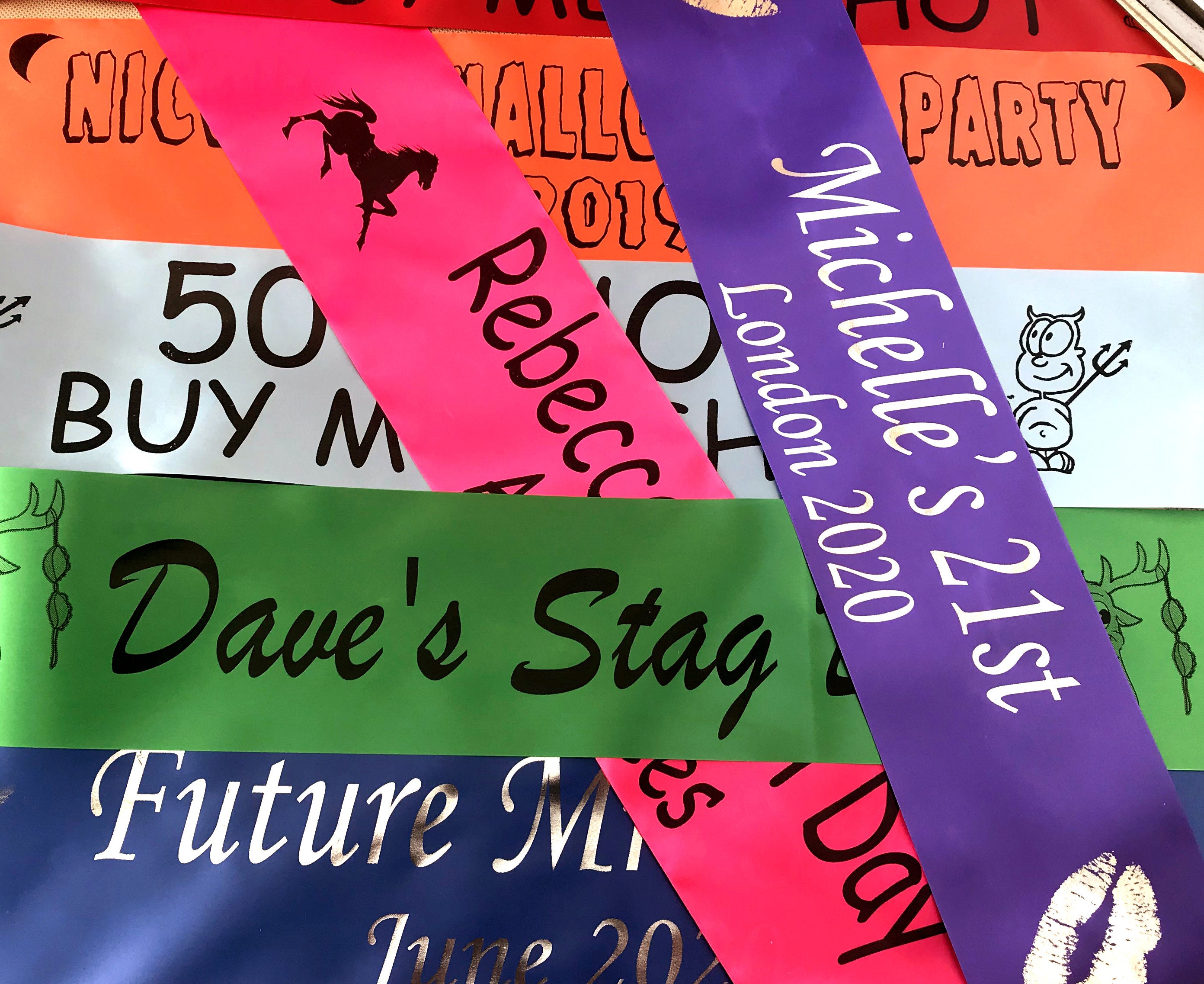 Personalise Your Birthday With Our Customised Sashes for 18th - Etsy UK