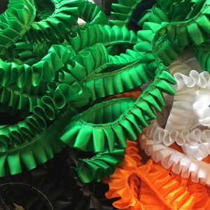 Pleated Ribbon 25mm Width Range of Colours. Quality Box Pleated Ribbon ...