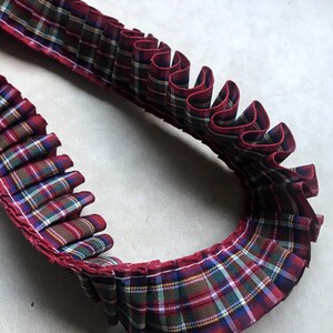 Pleated Rainbow Ribbon 25mm Wide. Quality Box Pleated Ribbon. Perfect ...