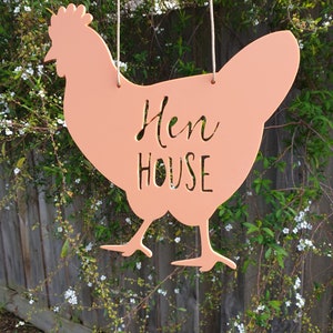 Chicken Hen House Sign-chicken Coop-chook-chook House-wall Hanging-wall ...