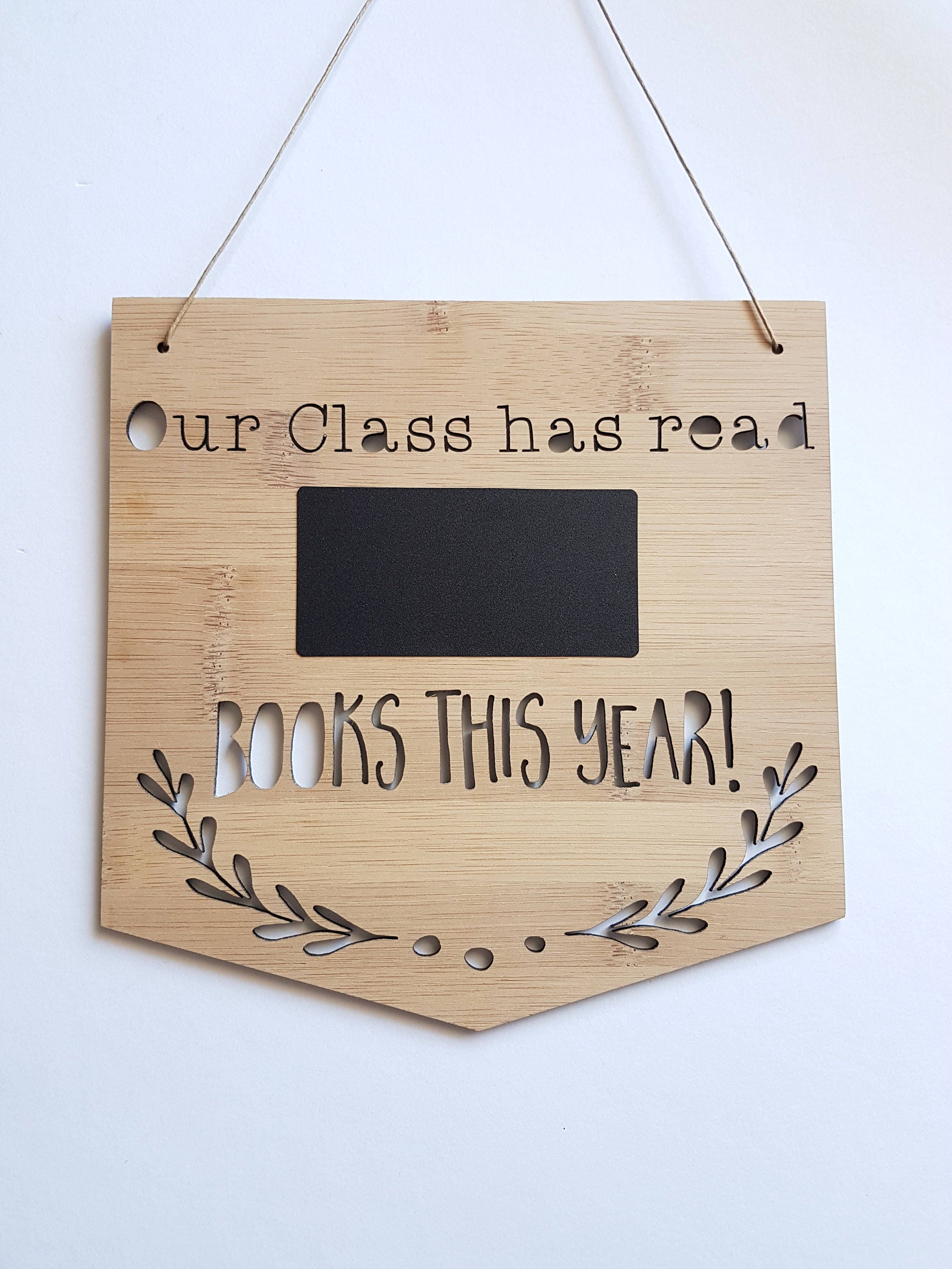 Our Class Has Read Books This Year Wooden Wall Hanging - Etsy