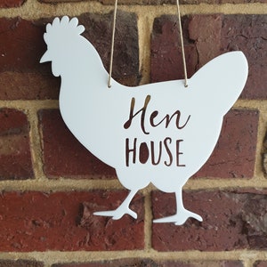 Chicken Hen House Sign-chicken Coop-chook-chook House-wall Hanging-wall ...
