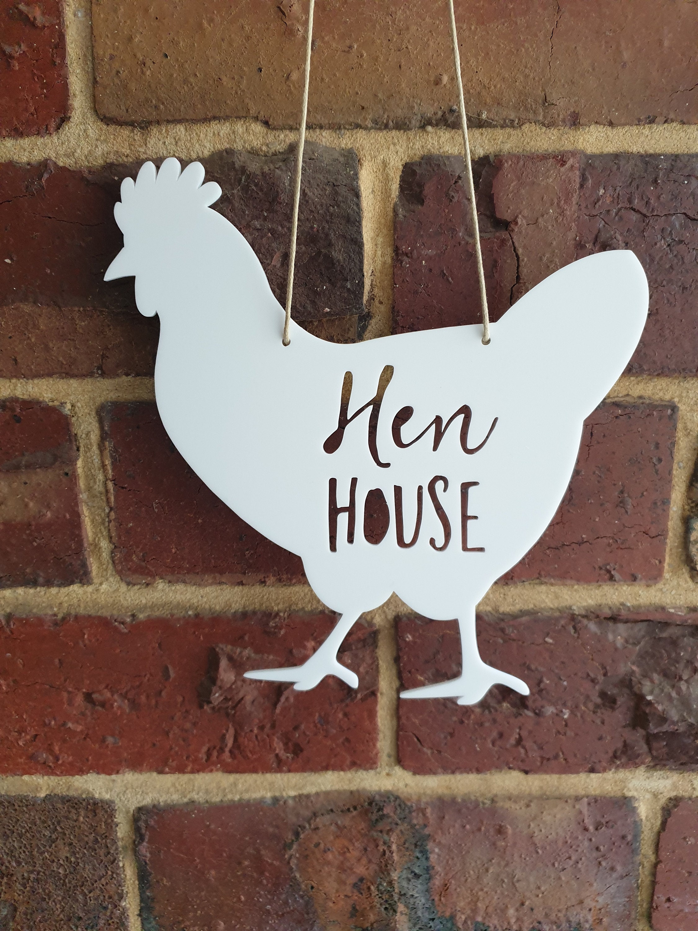 Chicken Hen House Sign-chicken Coop-chook-chook House-wall Hanging-wall ...