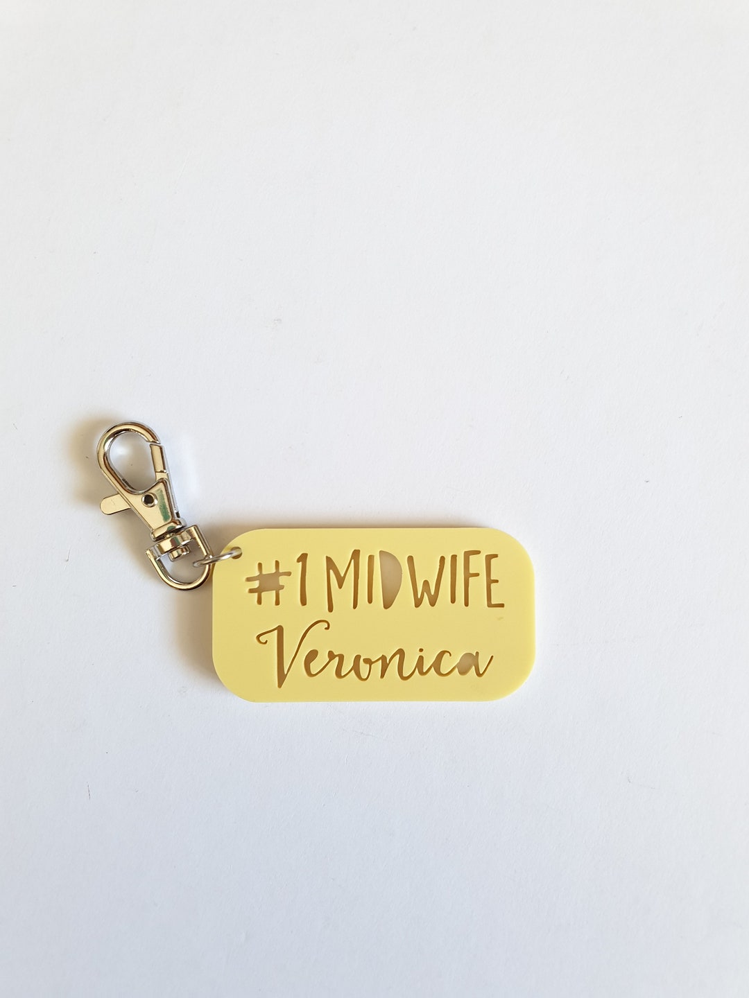 Personalised Midwife Keyring-favourite Midwife-midwife Gift-gift for ...