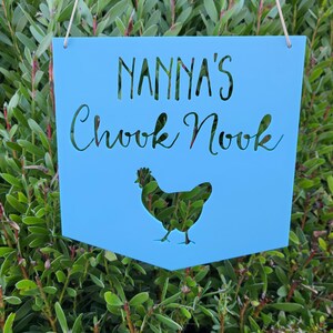 Personalised Hen House Sign-chicken Coop-chook-chook House-wall Hanging ...