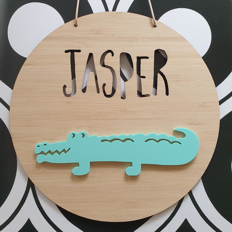 Hanging Name Sign - Etsy