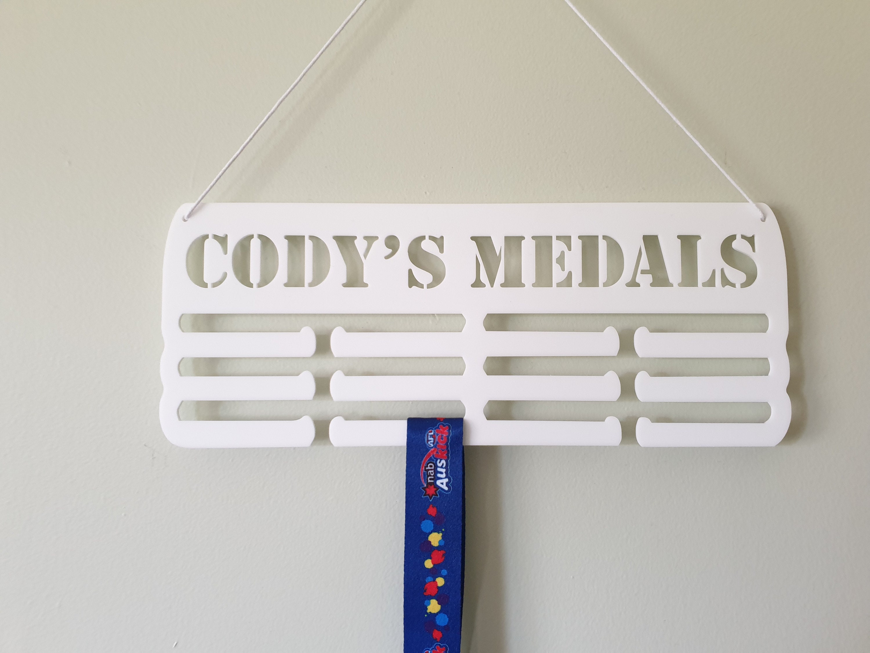 Medal Holder - Medal Display - Medal Rack - Personalised Medal Holder ...