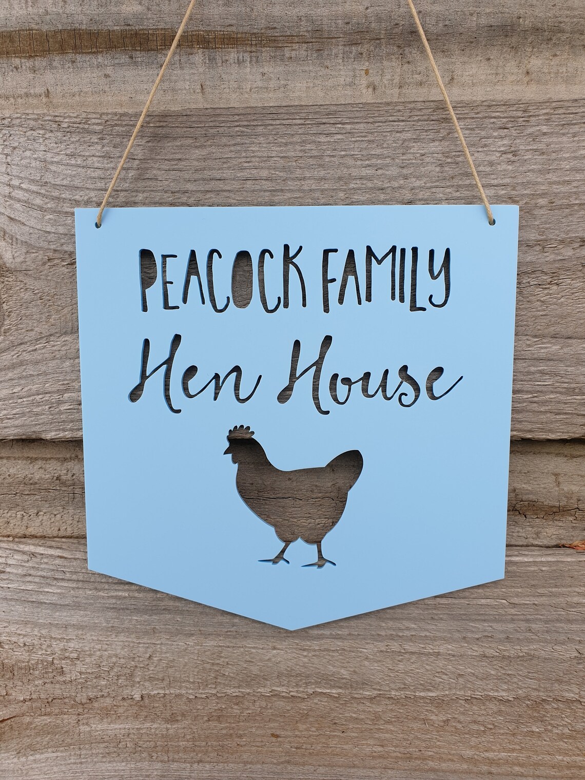 Personalised Hen House Sign-chicken Coop-chook-chook - Etsy