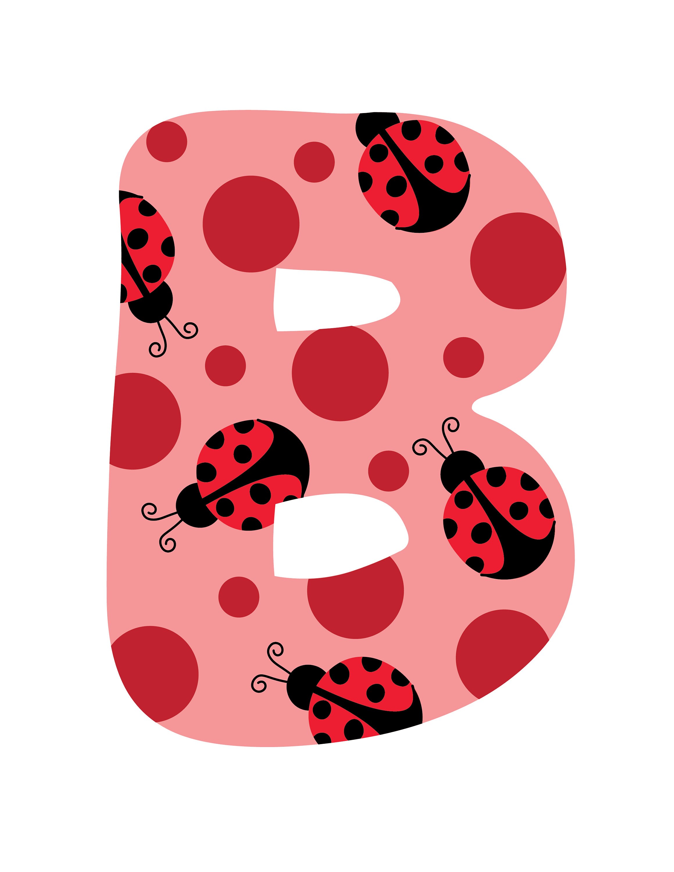 Ladybug Bulletin Board Letters - Etsy