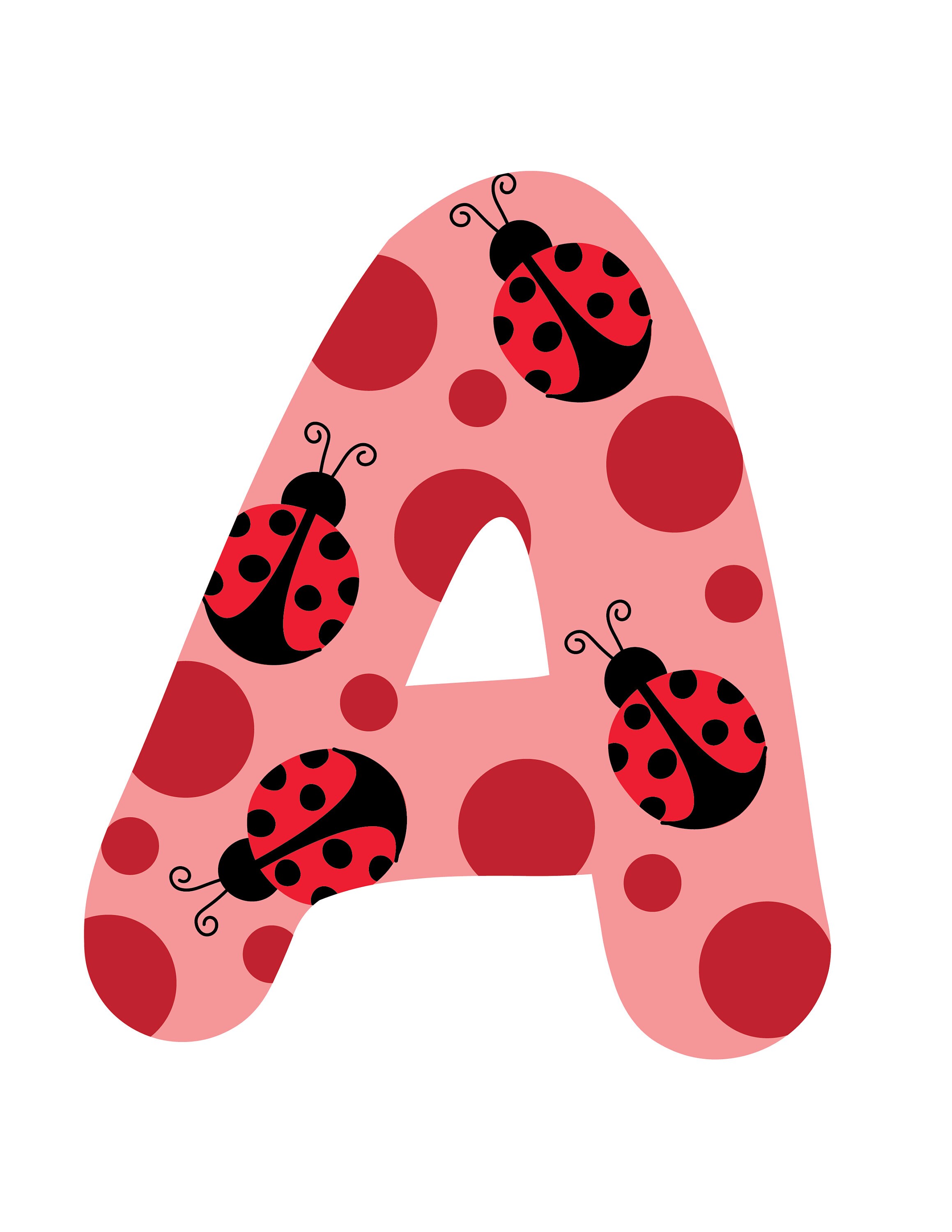 Ladybug Bulletin Board Letters - Etsy