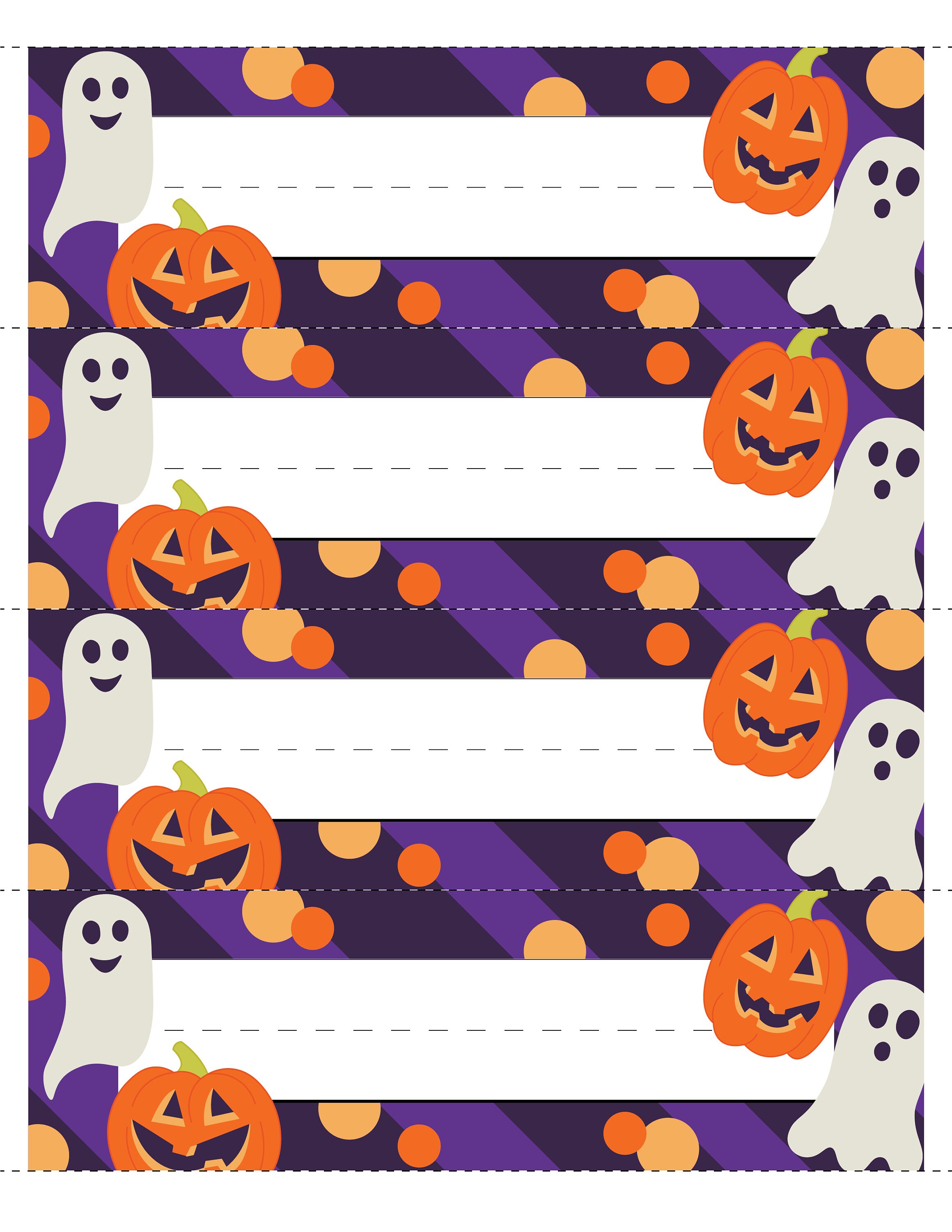Halloween Student Name Plate - Etsy