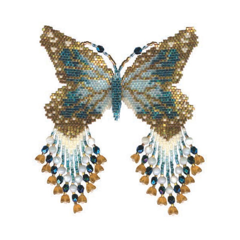 Beaded Butterfly Pattern - Etsy