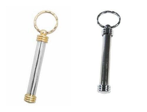 Secret Compartment Key Chain Kit, Gold or Chrome - Etsy