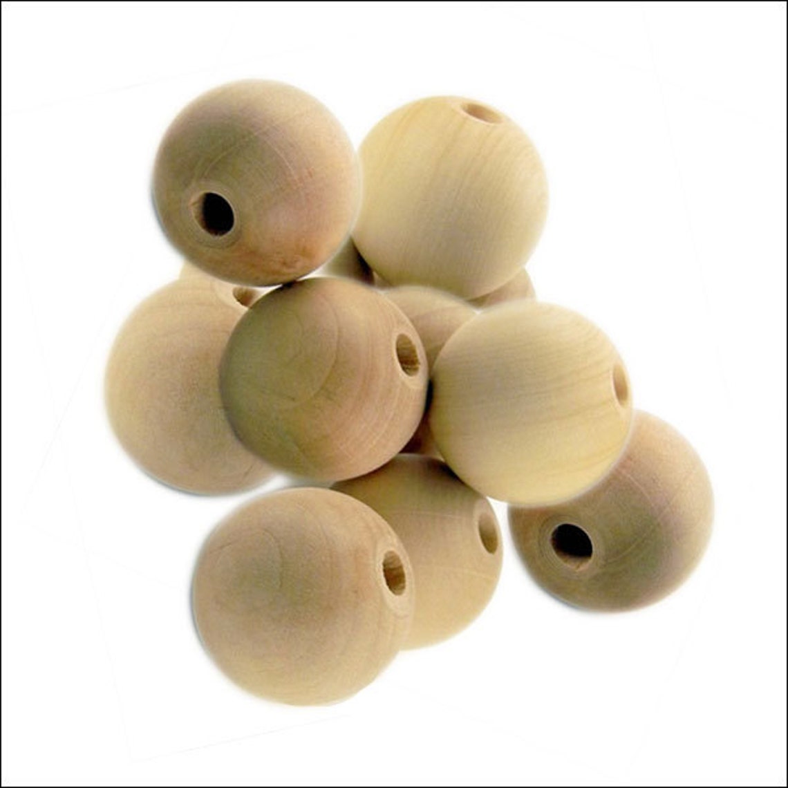 Wooden Beads Sizes 16mm/20mm/25mm - Etsy