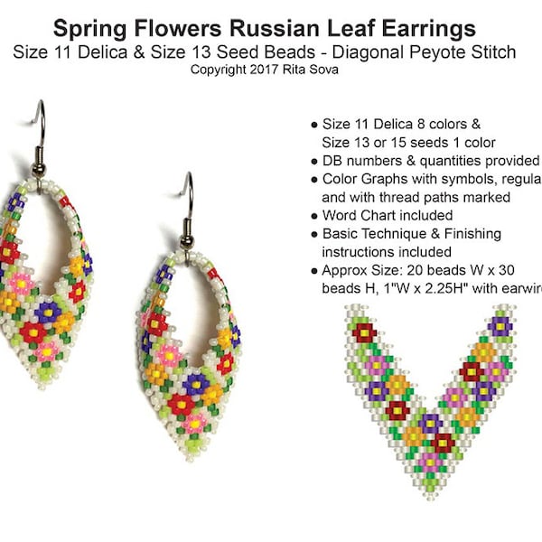 Russian Leaf Earring - Etsy