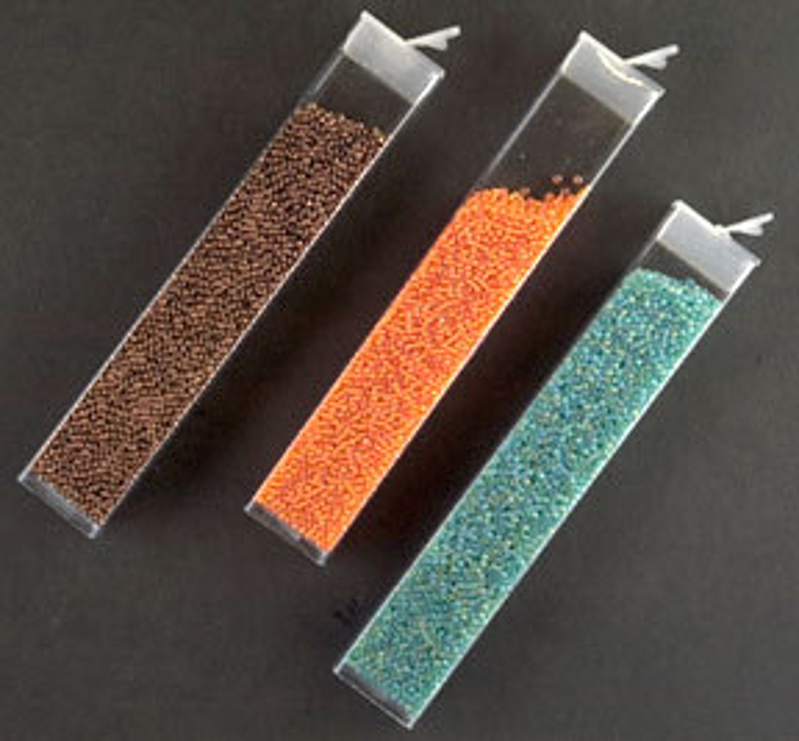 10pack 6" Clear Flip Top Containers - Seed Bead Storage, Candy Favor ...