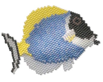 Angel Fish 3D Beading Pattern Instant PDF Download Tutorial | Etsy