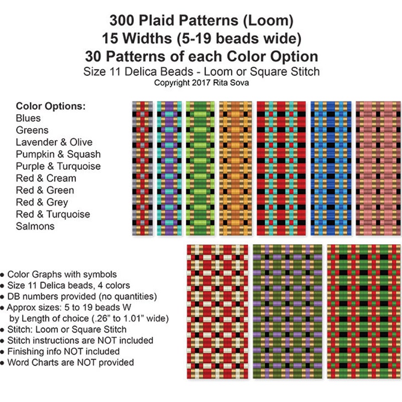 Beaded Barrette Patterns - Etsy